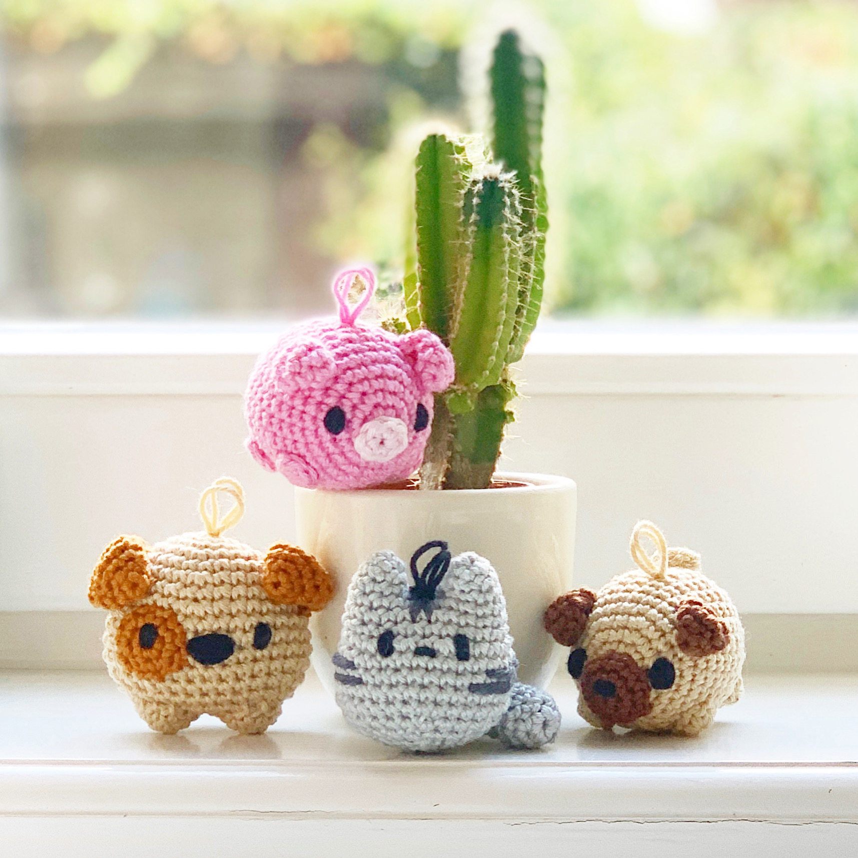 Gratis Kat Amigurumi haakpatroon - DIY Fluffies knuffels haken