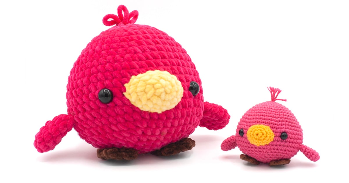 Free Bird Amigurumi Crochet Pattern - DIY Fluffies