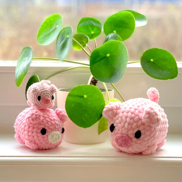 Free Pig Crochet Pattern - DIY Fluffies Amigurumi patterns