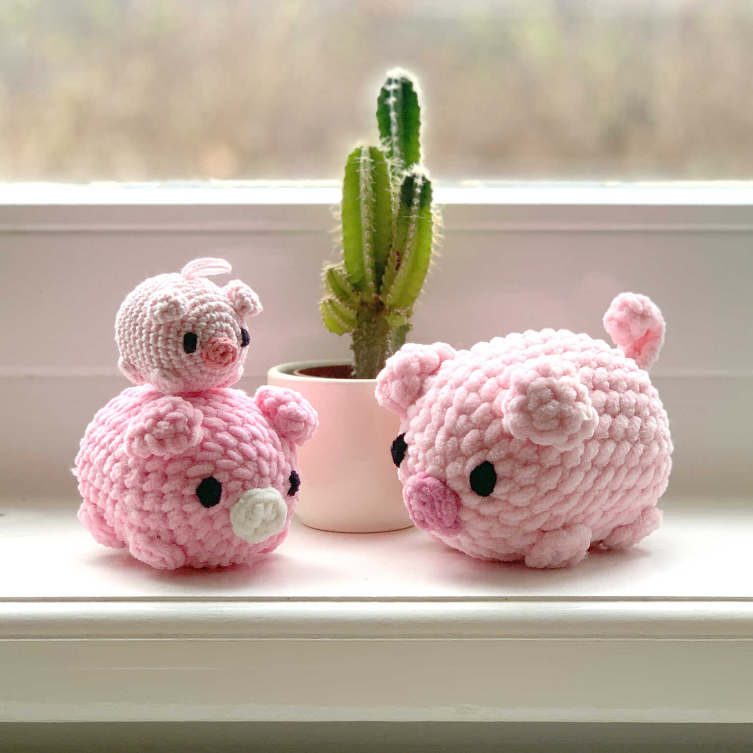Free Pig Crochet Pattern - DIY Fluffies Amigurumi patterns