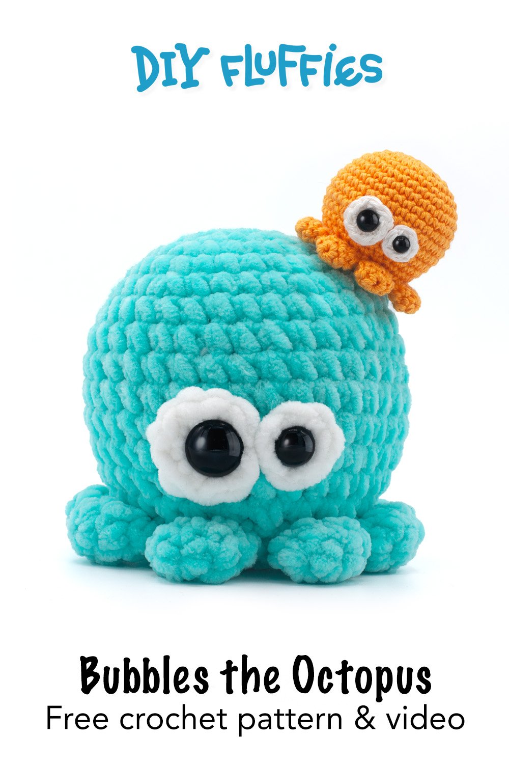 Free Octopus Crochet Pattern - NO SEW Amigurumi pattern