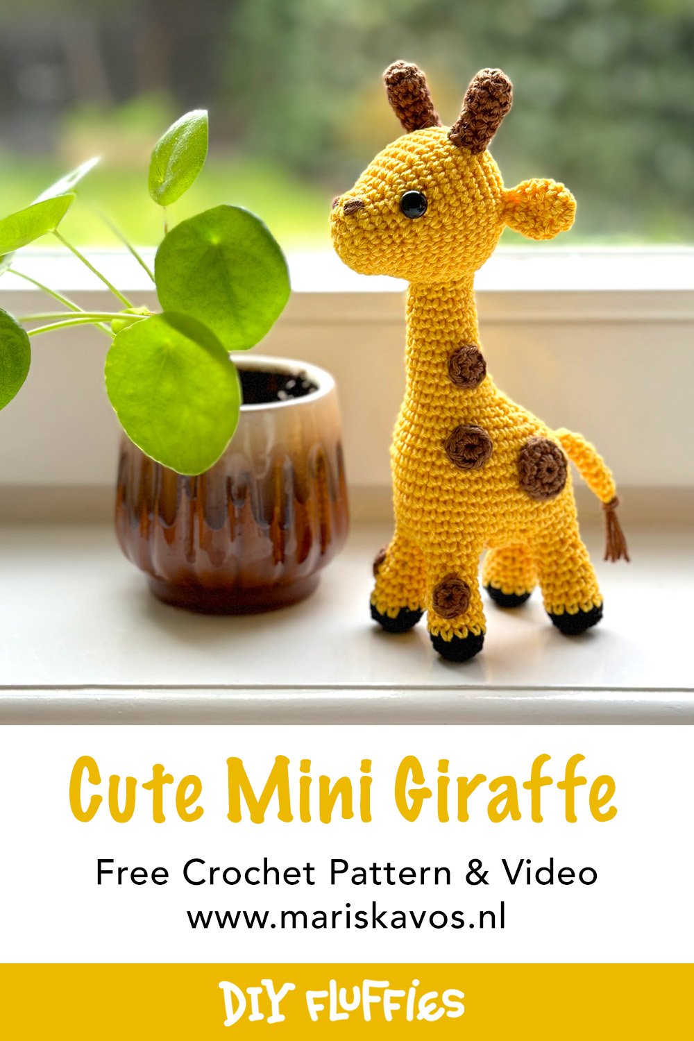 Free Giraffe Crochet Pattern - MyLady Crochet