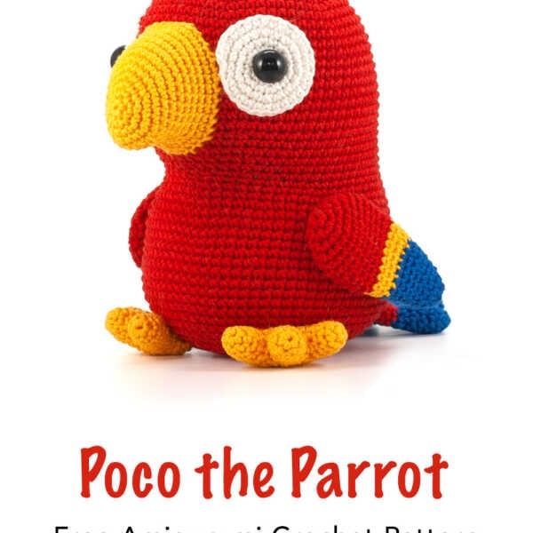 Free Parrot Crochet Pattern - DIY Fluffies Amigurumi