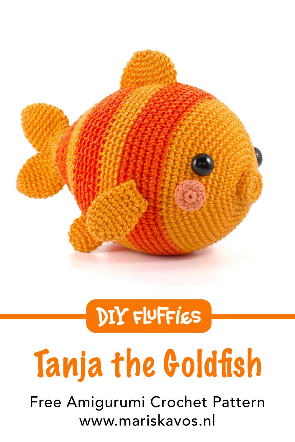 Free Fish Crochet Pattern - DIY Fluffies Amigurumi