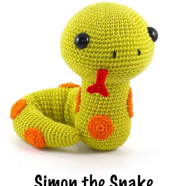 Free Snake Crochet Pattern - DIY Fluffies Amigurumi stuffed animals