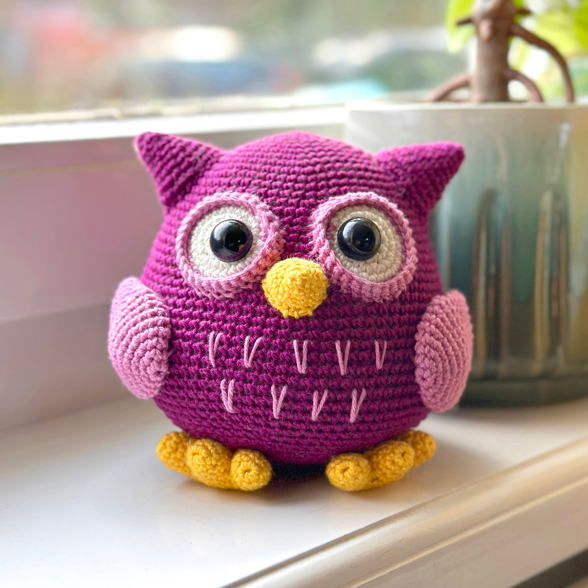 Free Cute Owl Crochet Pattern - DIY Fluffies Amigurumi crochet and Toy ...